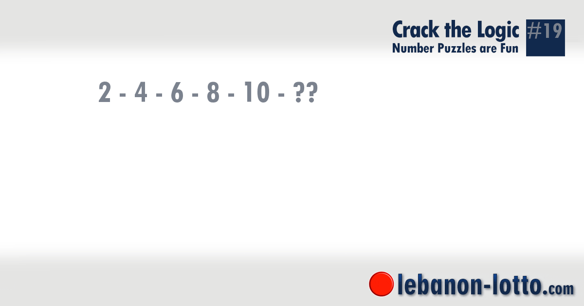 LEBANON LOTTO GAMES | NUMBER PUZZLE #19, Crack the logic